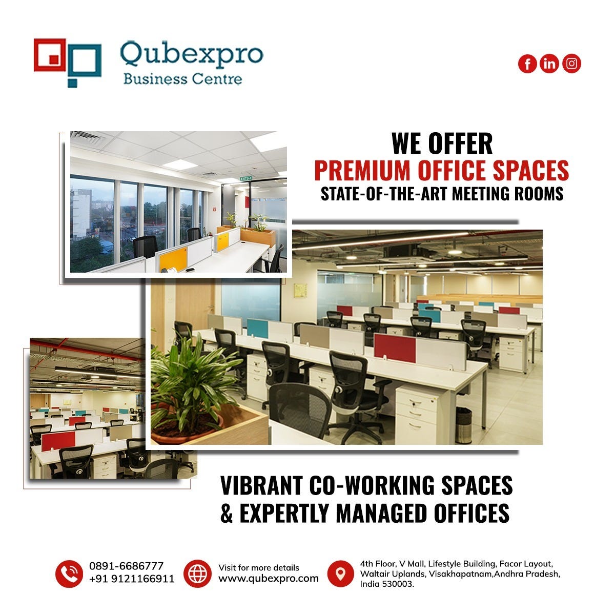 Qubex Pro’s CoWorking Space in Vizag: A Hub of Modern Amenities for Professionals | by Qubexpro ...