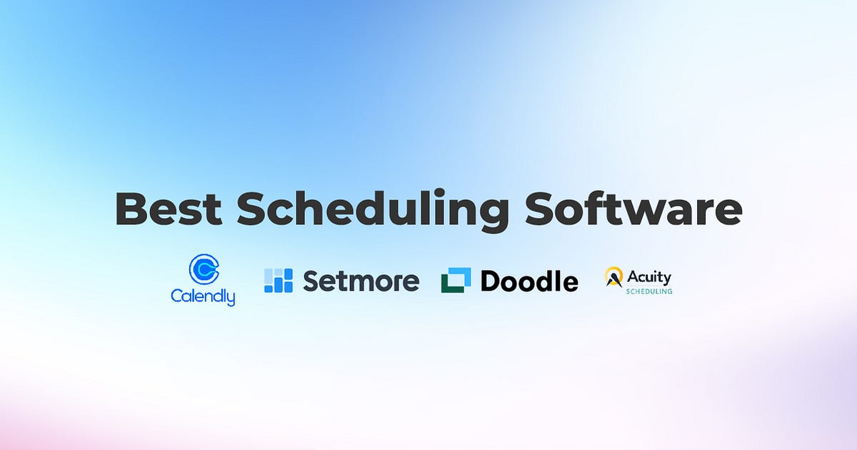 Best Personal Scheduling Software: Streamline Your Daily Tasks | by ...