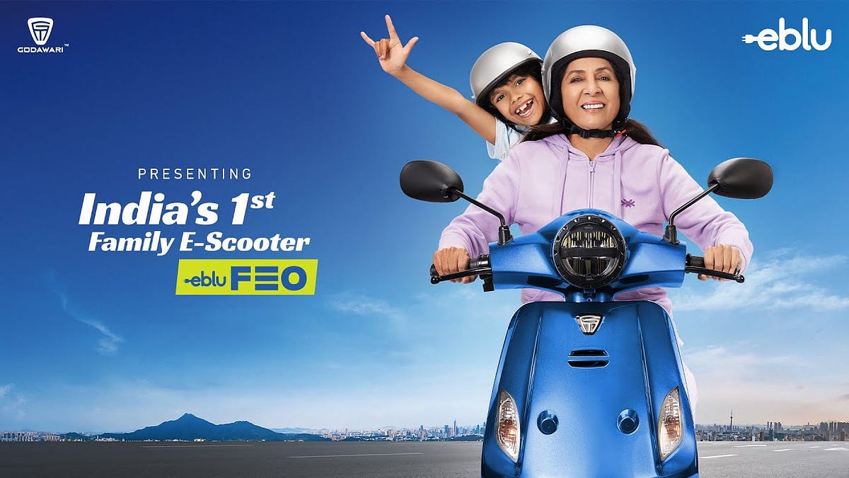 My Experience with India’s First Family Electric Scooter — Eblu FEO ...