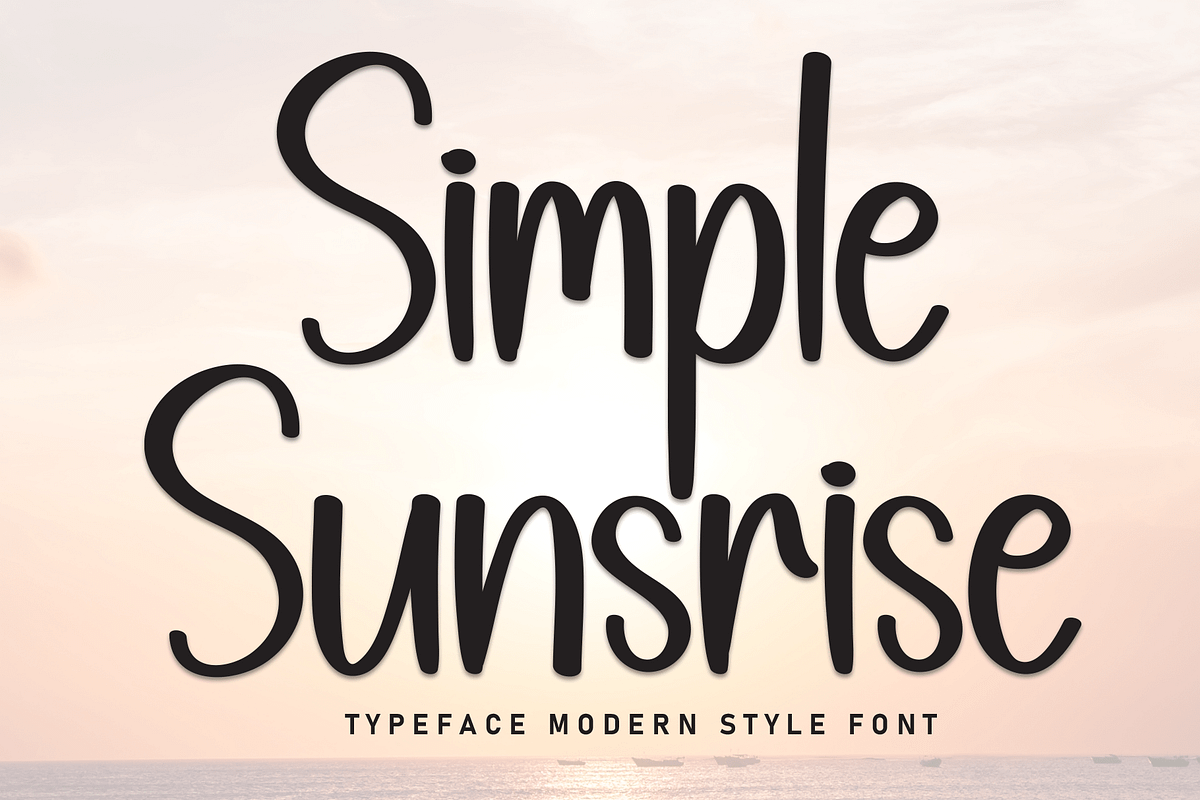 Simple Sunsrice Font - Emmaethereal - Medium