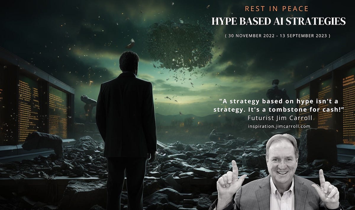 AI and the Peak of Inflated Expectations | by Futurist Jim Carroll ...