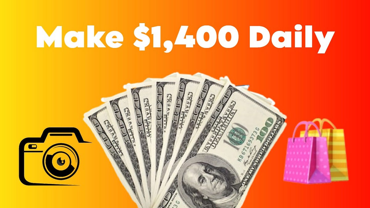 Quit Selling! Make $1,400 Daily With This Simple Trick | by The Money ...