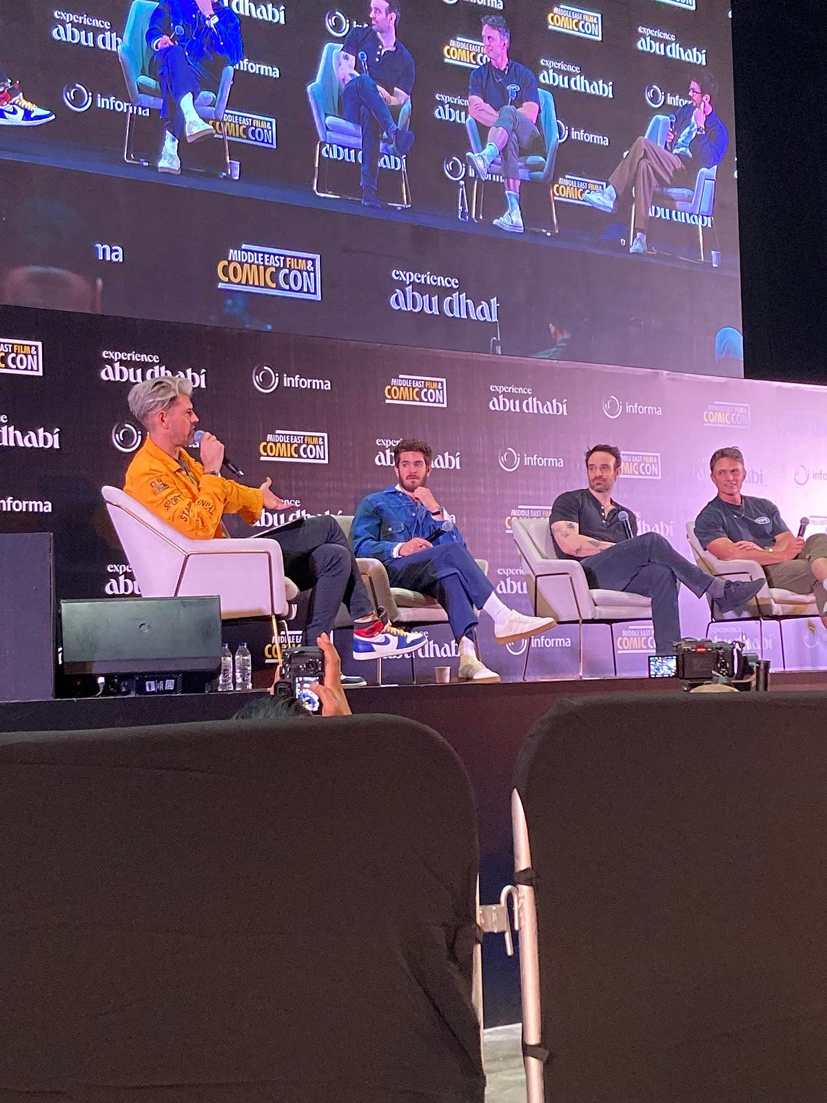 April Update — front row at MEFCC 2025 Celebrity Superhero Panel | by ...