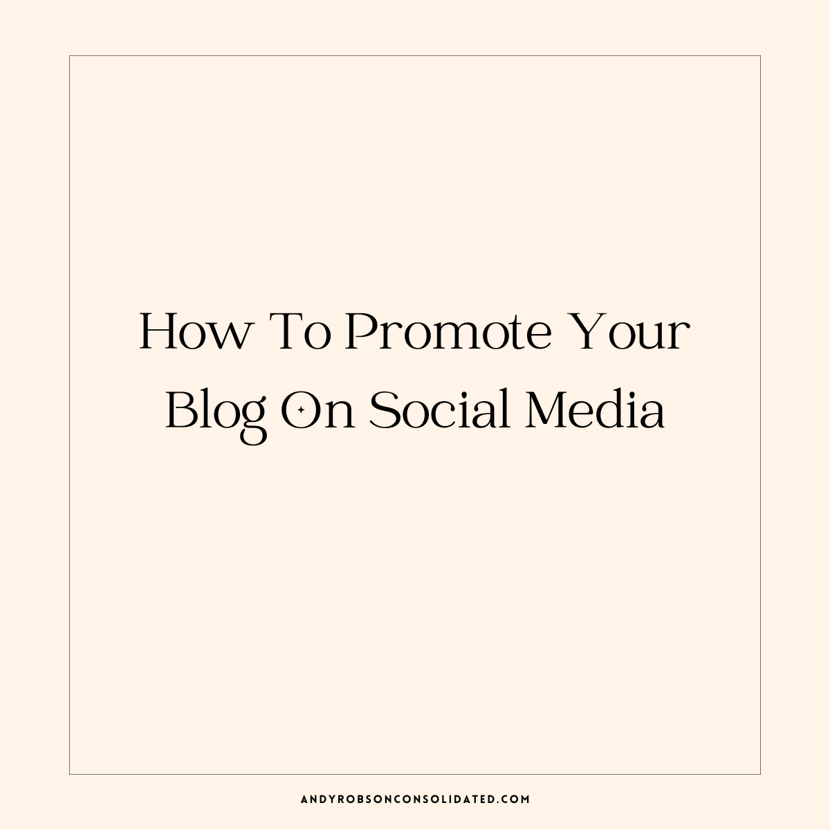 How To Promote Your Blog on Social Media | by Bobbi Mullins | Jan, 2024 ...