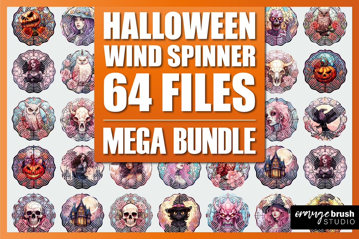 Halloween Wind Spinner Mega Bundle Free | by nebulamyths | Sep, 2024 ...