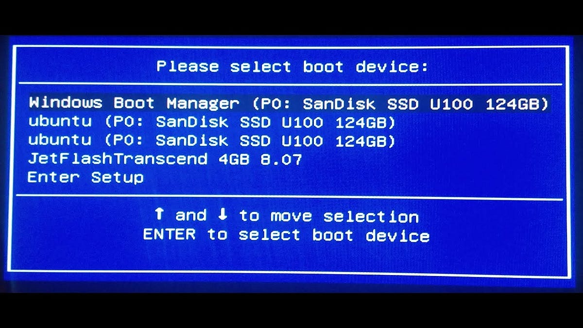 How to remove old UEFI boot entries using Linux | by My Tech Diary | Medium
