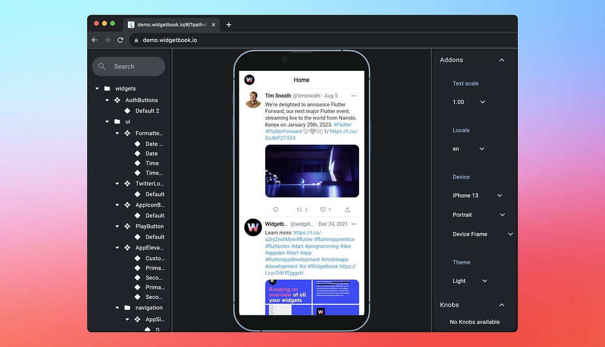 How To Transform Your Widget Testing Setup Into A Widget Library With Widgetbook By Bas De