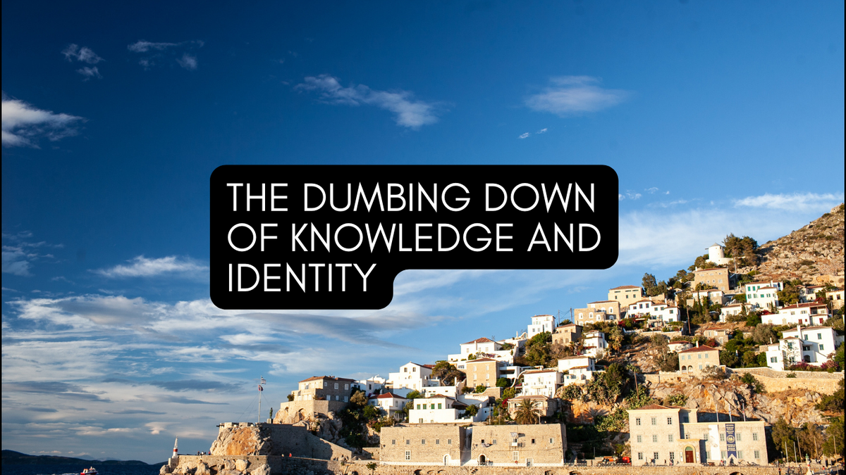 Generative AI: The Dumbing Down of Knowledge and Identity | by Raluca V ...