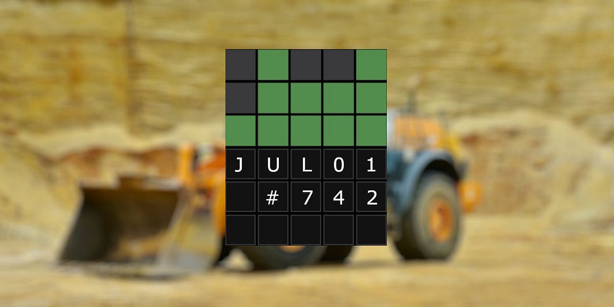 Today’s Wordle Answer & Hints for July 1, 2023 (Puzzle #742) | by ...