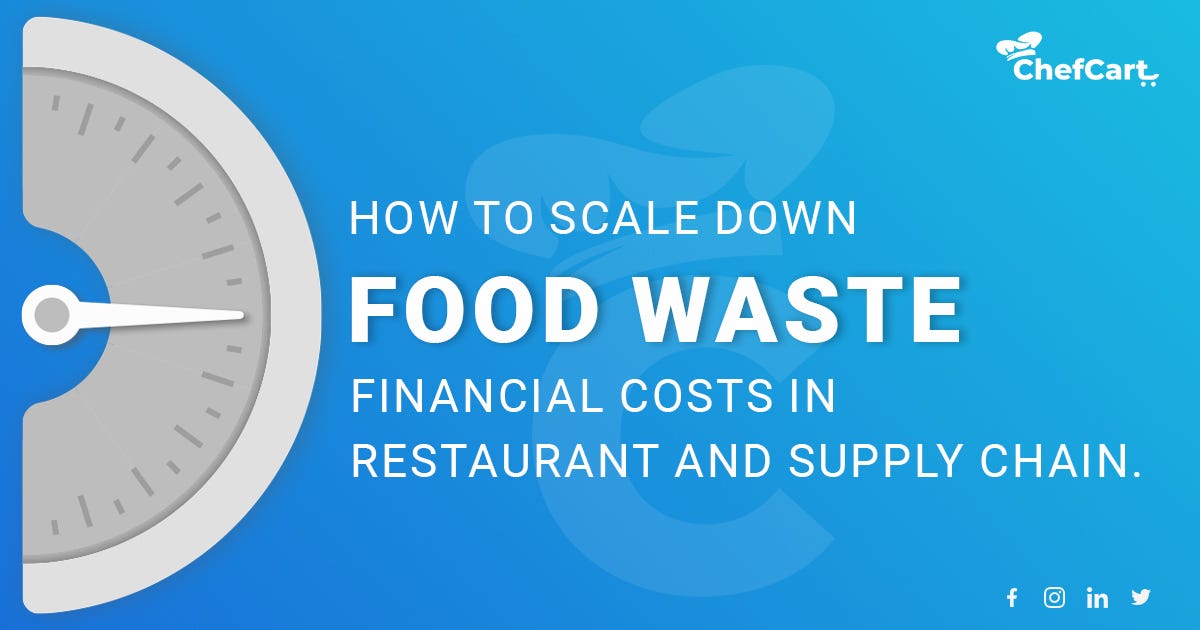 How to Scale Down Food Waste Financial Costs in Restaurant and Supply ...