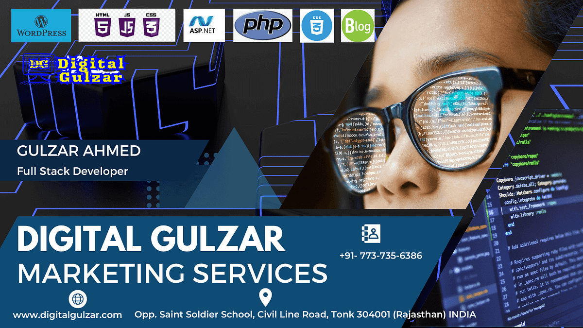 Web development in Tonk. Web development in Tonk: | by Digital Gulzar | Medium