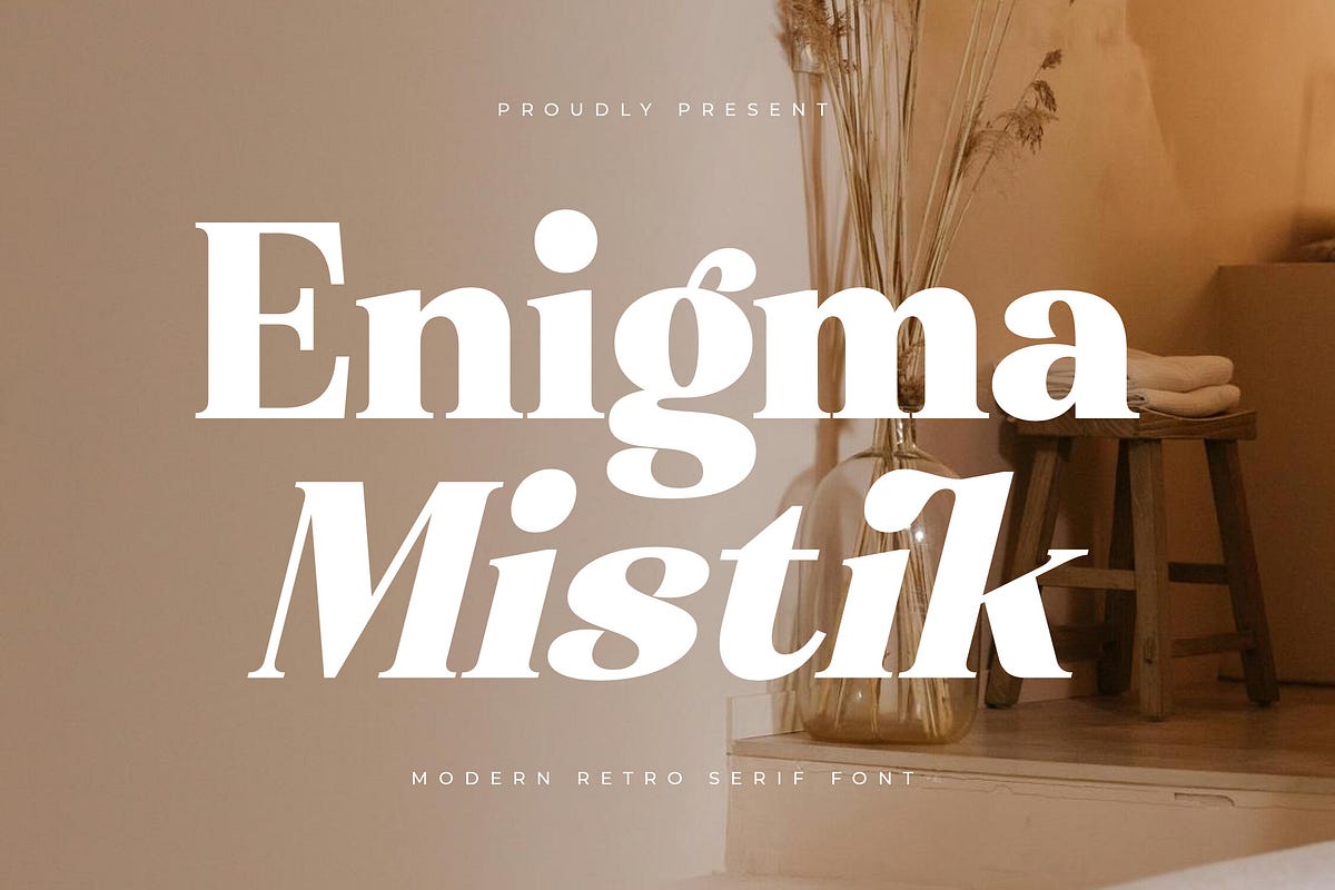Enigma Mistik Font | by Colormeister | Jun, 2024 | Medium