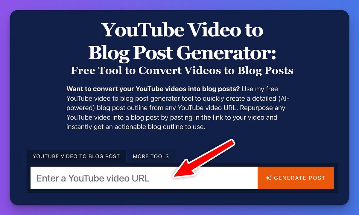 How To Turn Your YouTube Videos Into Blog Posts | by Steven Baker | Oct ...