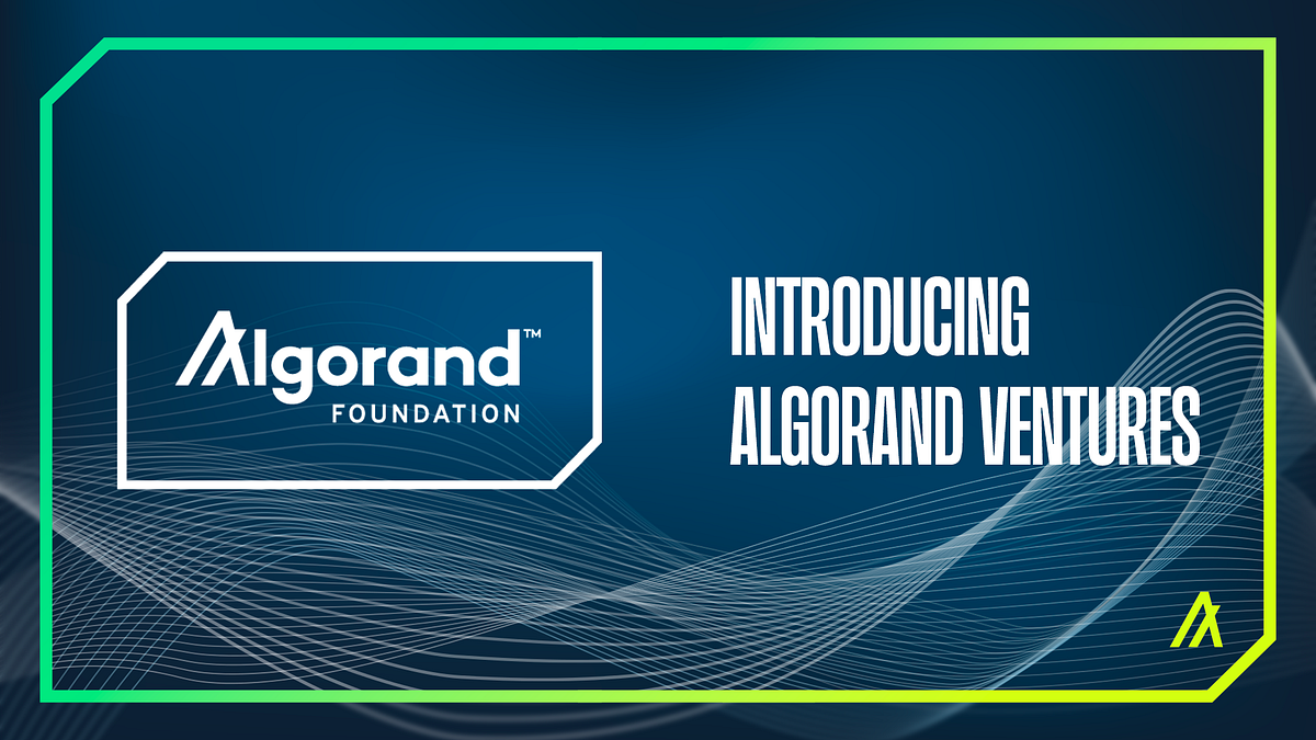 Algorand Ventures: Untuk Pengembang Dan Pertumbuhan Ekosistem Algorand ...