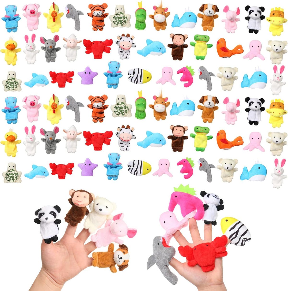 100 Pcs Animal Finger Puppets Review | by Linda Arthur | Sep, 2024 | Medium