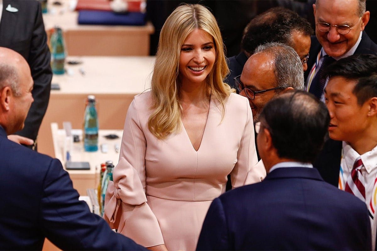 Connivance diplomacy: Ivanka Trump at the G20 Summit | by Geographical ...