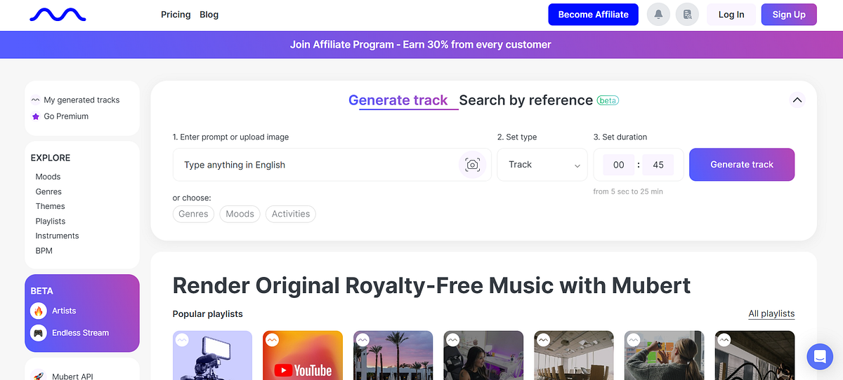 Mubert Review: The Best AI Music Maker in 2025? | by Artturi Jalli ...