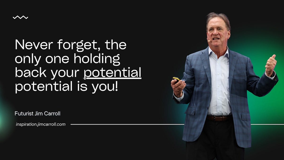 Achieving. “Never forget, the only one holding… | by Futurist Jim ...