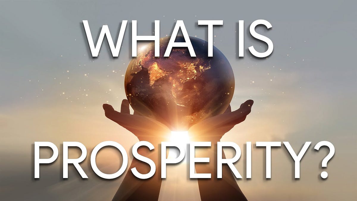 You want prosperity?. You want prosperity, well the West… | by Tim ...