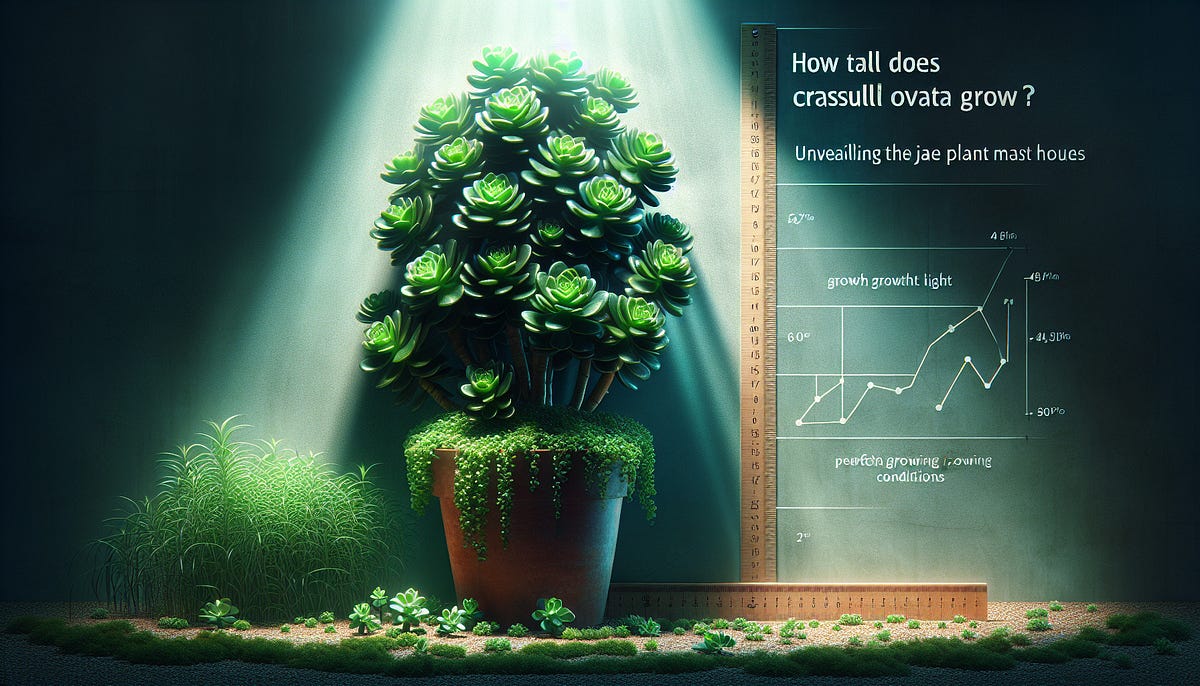 How Tall Does Crassula Ovata Grow? Unveiling the Jade Plant’s Height ...