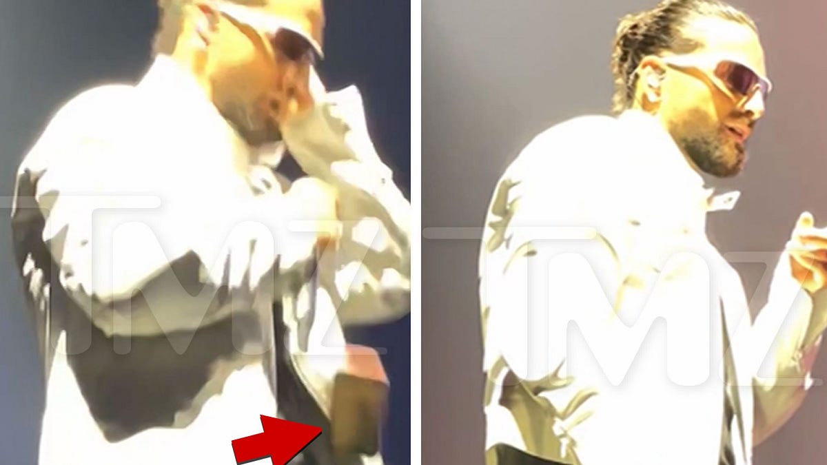 Maluma Scolds Fan Who Throws Phone at Him During Concert | by GBN24 ...