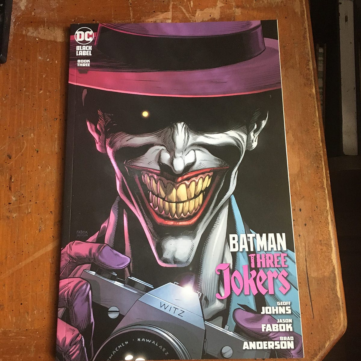 Batman: Three Jokers #3 By Geoff Johns | by Book Wayfarer | Medium