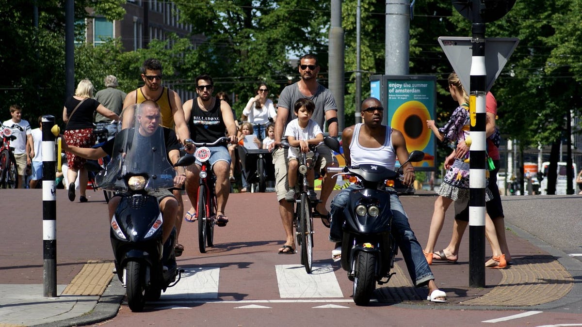 Micromobility in the Netherlands. I dream of a future where there is no ...