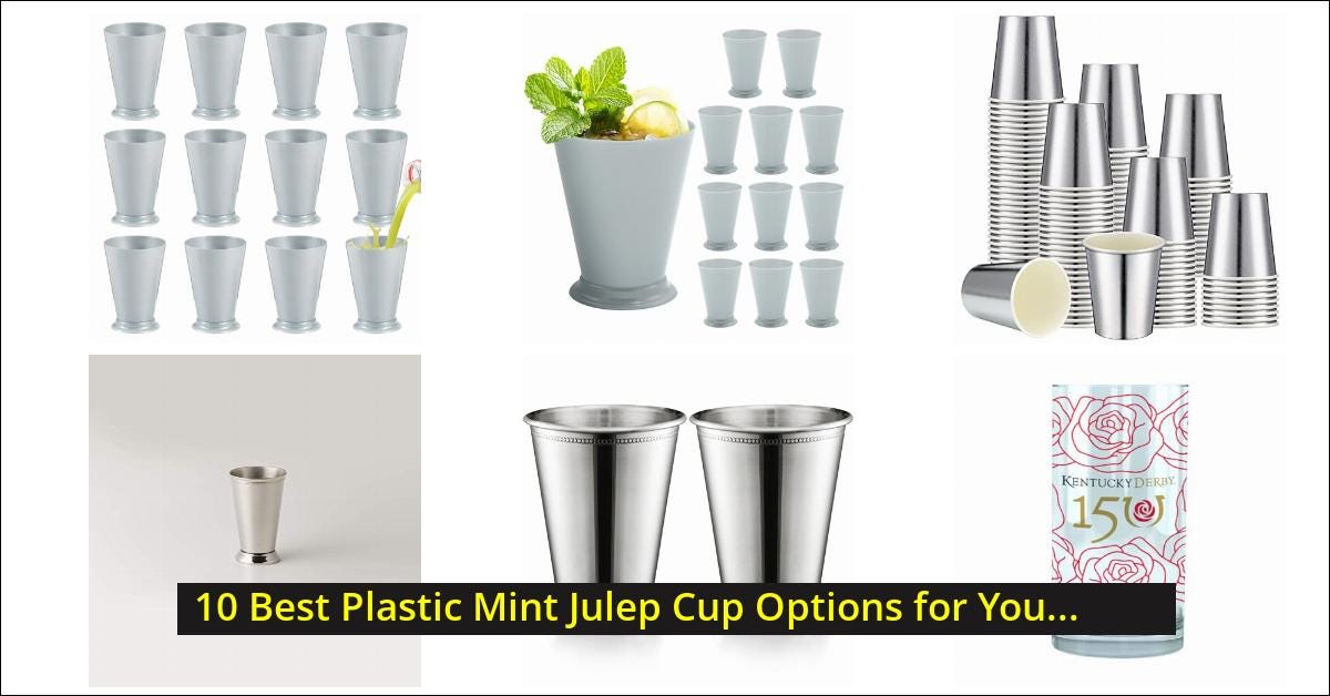 10 Best Plastic Mint Julep Cup Options for Your Summer Parties | by ...