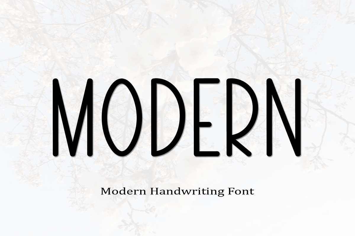 Modern Font - Lilyluminary - Medium