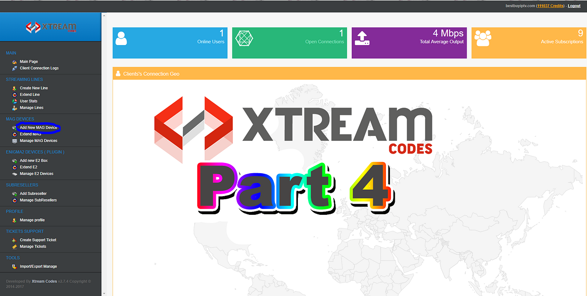 Configuration des Xtream-codes IPTV Restream part 4 | by IPTV Abonnement | Medium