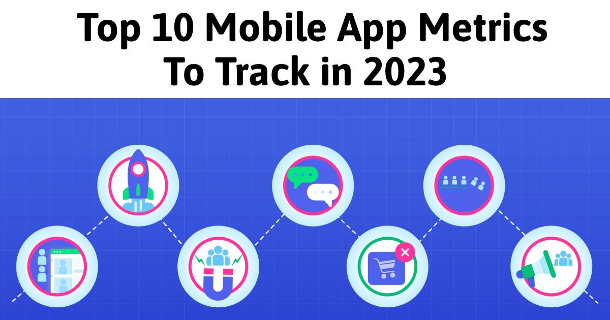 Top 10 Mobile App Metrics To Track in 2023 | by Kenneth Metral | Medium