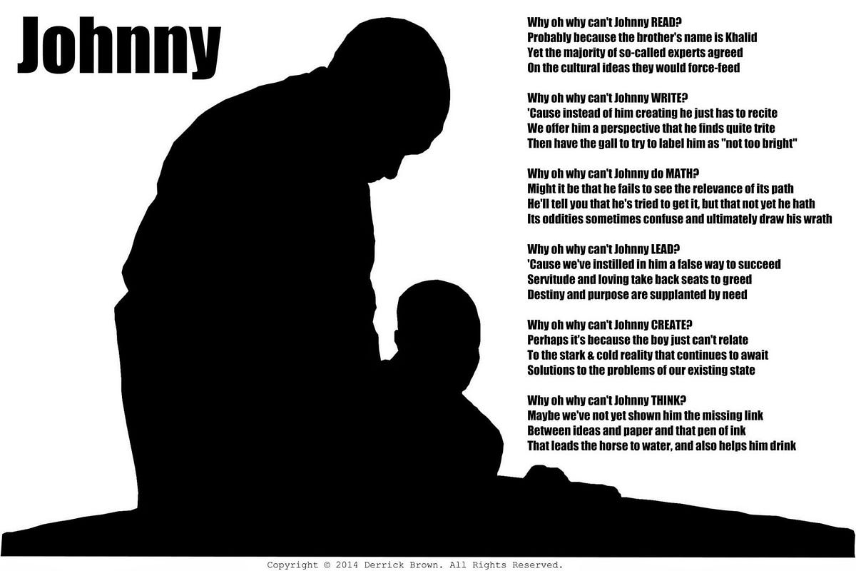 Johnny (Reach.Then.Teach). By Derrick Brown (@dbrowndbrown) | by ...