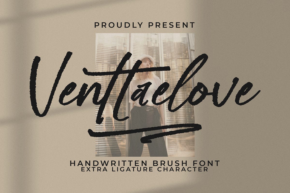Venttaelove Font - Miamosaic - Medium