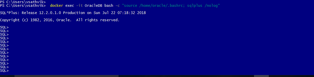 Create an Oracle Database Docker Image | by Vutukuri Sathvik | Medium