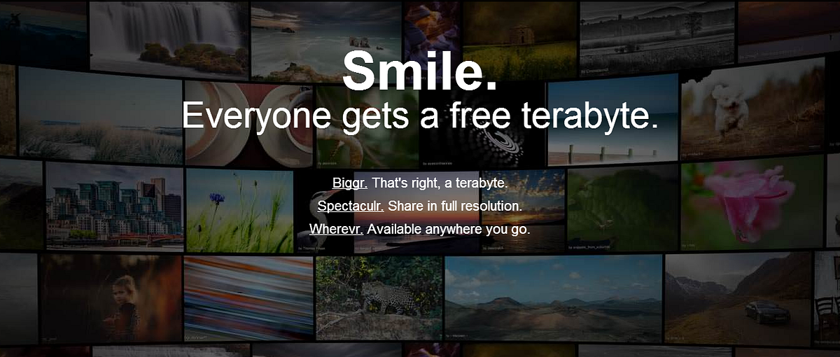 Noul Flickr ofera 1TB pentru poze | by Ionel Paun | Ionel Paun | Medium