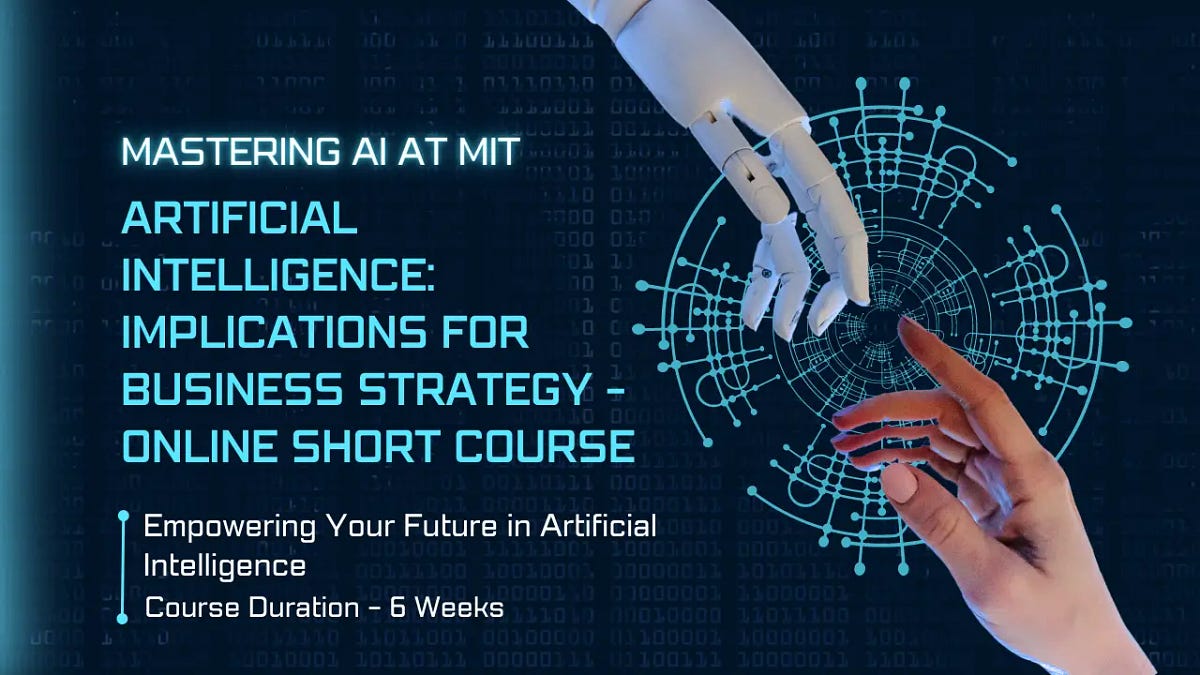 Mastering AI at MIT: Empowering Your Future in Artificial Intelligence | by AI AVENUE | Aug ...