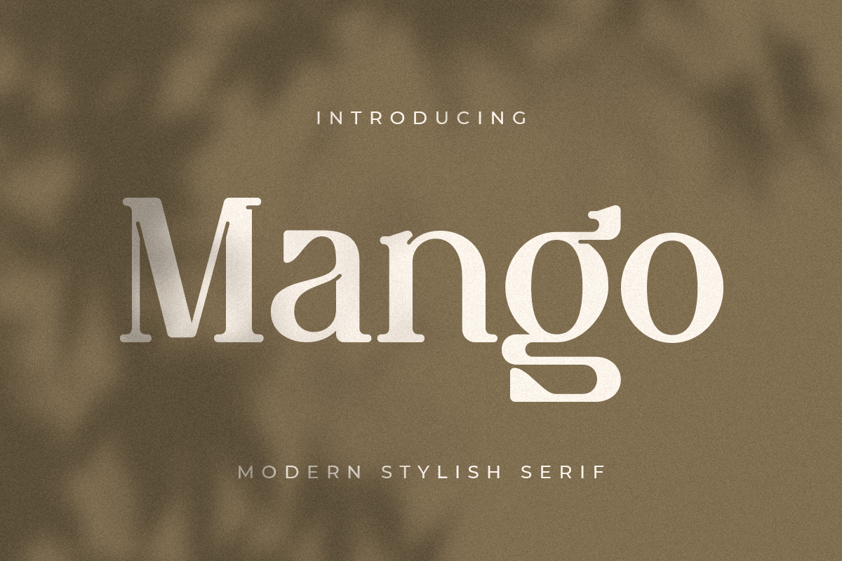 Mango Font - Digidruid - Medium