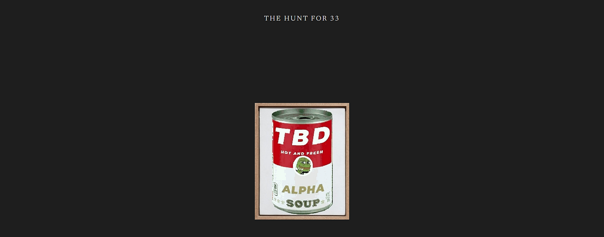 THE HUNT FOR 33 SOLUTION. Everything starts with a question: “How… | by ...