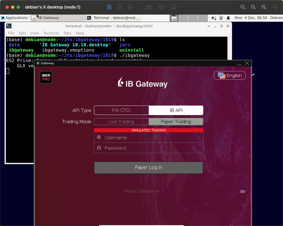 Instructions For Installing Interactive Brokers Ib Gateway In Linux Bash By Fmzquant Medium