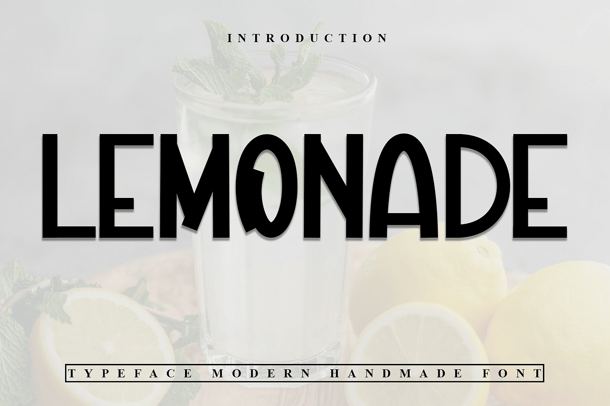 Lemonade Font - Echosphere - Medium