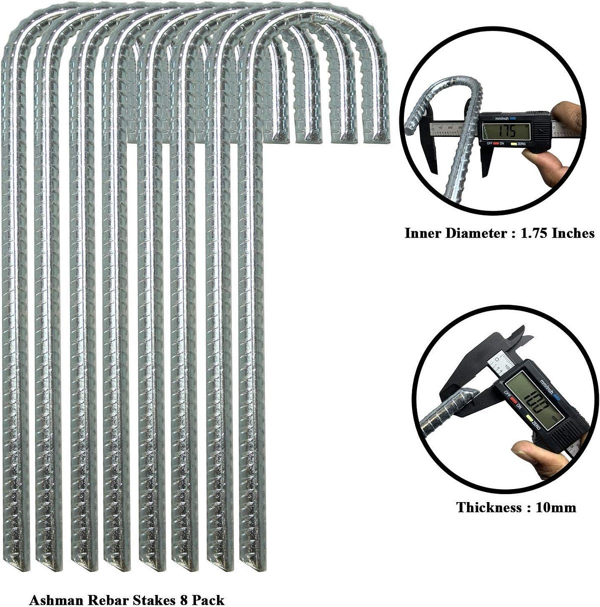 “Anchor Your Landscaping Projects with Heavy-Duty 12-Inch Rebar Stake ...