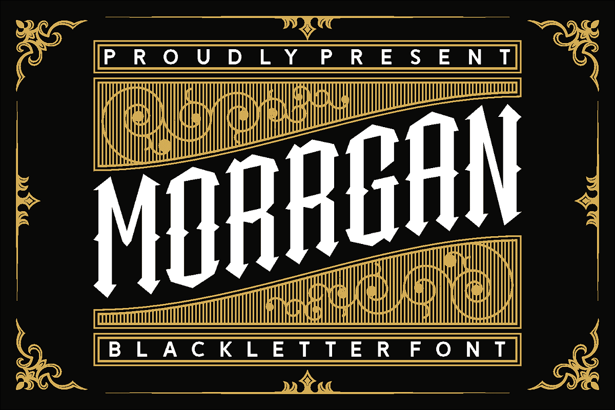 Morrgan Font - Sophiaspectra - Medium