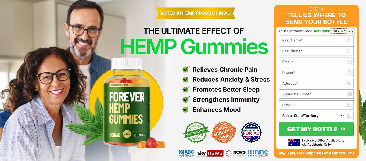 Forever Hemp Gummies AU, New Zealand Reviews [2025] & Official Website ...
