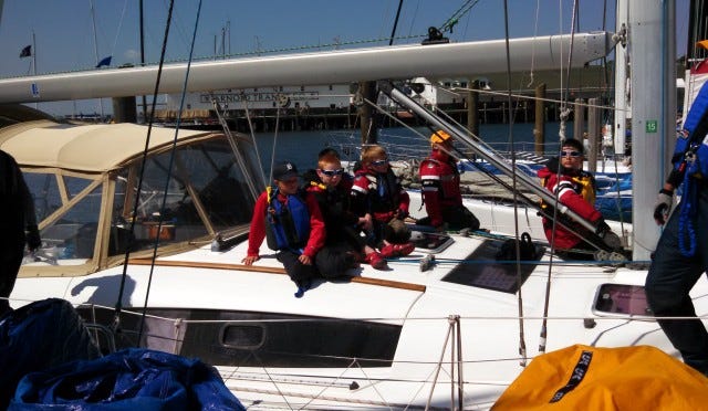 Cub scouts thrilled with their first Mack race | by Sailing Great Lakes ...