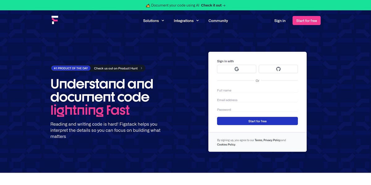 Figstack — Figstack is a tool suite that helps developers understand and document code more ...