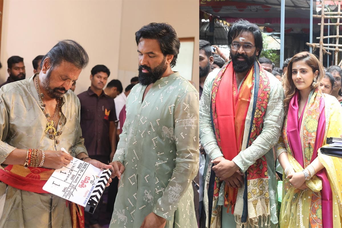 Manchu Vishnu’s dream project Kannappa gets going. For long Manchu ...