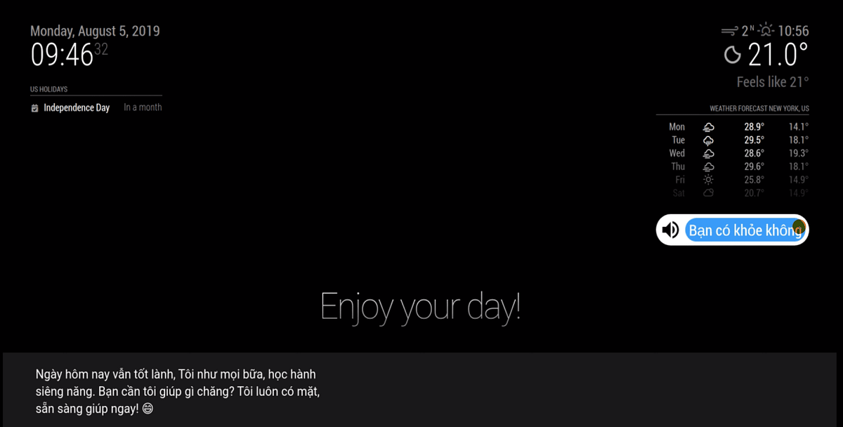 Smart Mirror: Tích hợp Google Assistant vào Smart Mirror — P2 | by ...