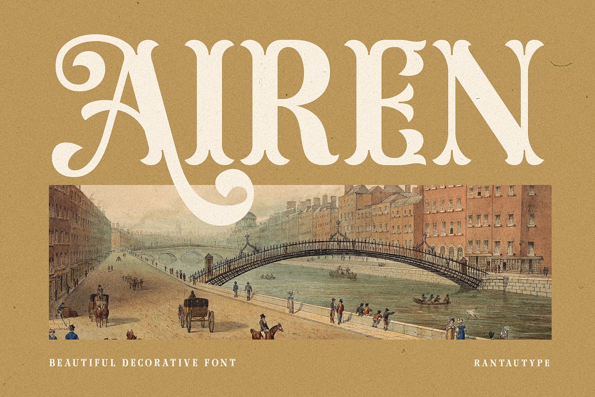 Airen Font | by Graceglimmer | Apr, 2024 | Medium