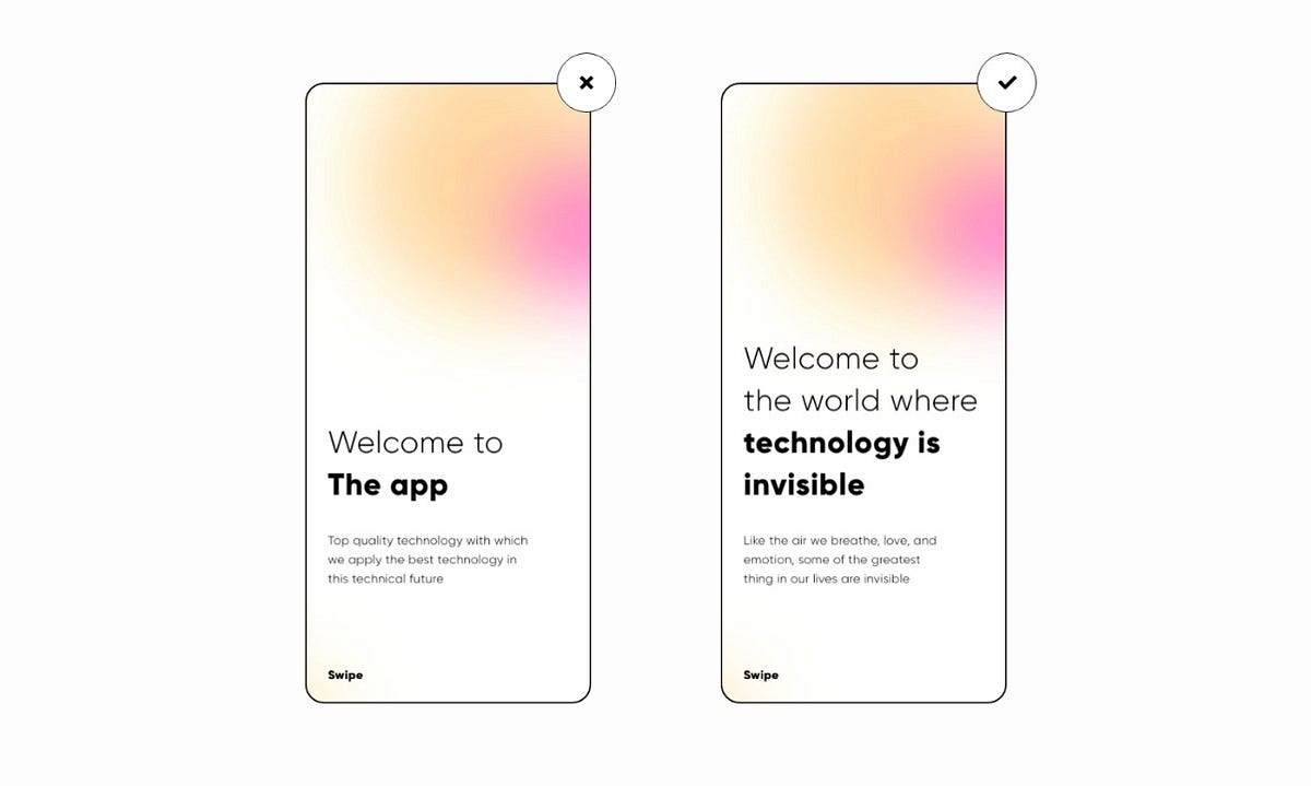 5 Tips To Improve Your UI Design. Everyone has to start somewhere, but… | by Yasurf | Medium