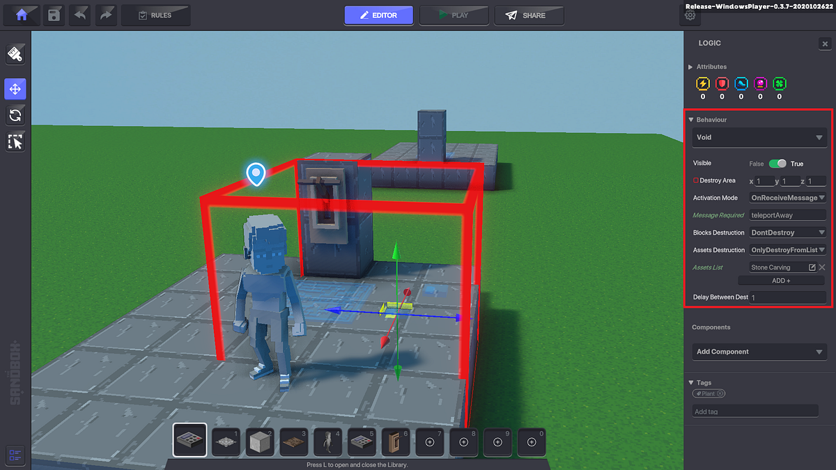 How to: 2-way teleport system -The Sandbox Game Maker v0.37 | by The ...